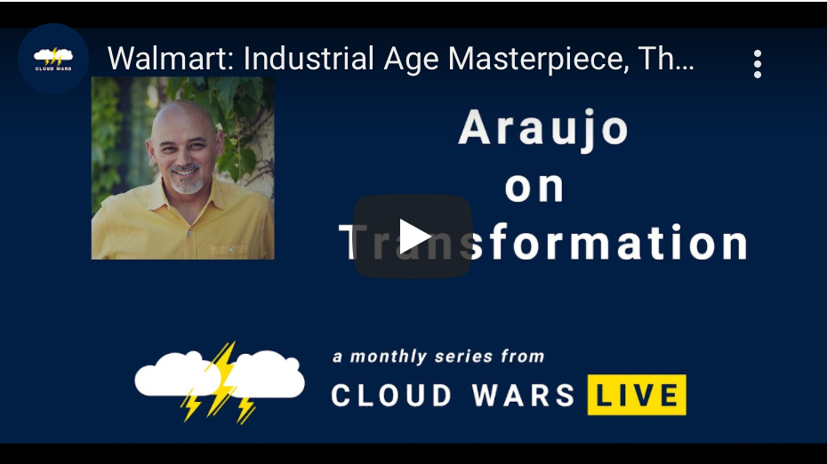 Walmart Was An Industrial Age Masterpiece, Then Came Amazon | Araujo on ...